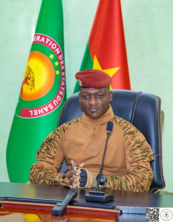 Botschaft von Ibrahim Traoré an Papst Leo XIV. – Gela-News mit ...